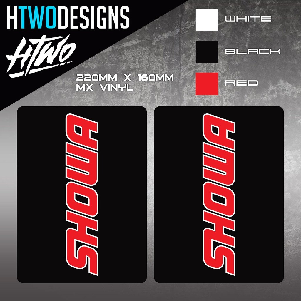 Showa Upper Fork Graphics – HTWO Designs